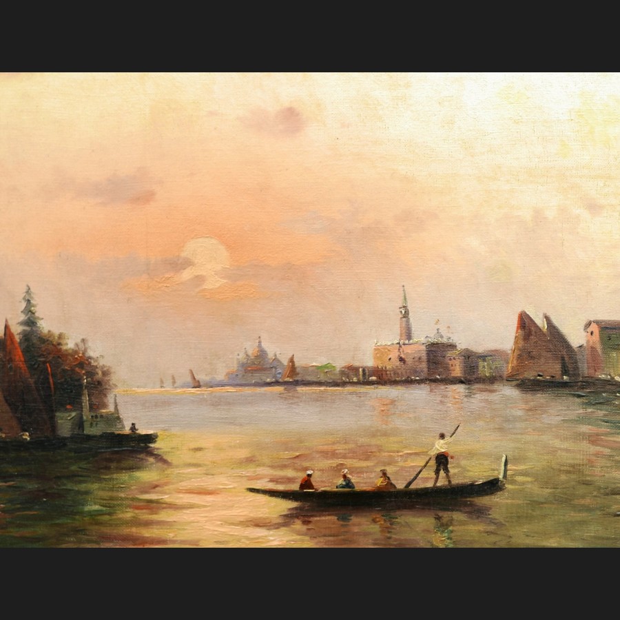 Attribué à Alphonse REY (1865-1938) Venise - Galerie Cerca Trova, tableaux, dessins et estampes ...