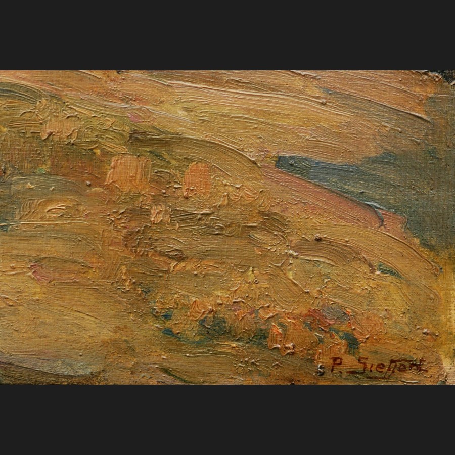 Paul SIEFFERT, Maison dans un paysage de campagne, tableau - Galerie Cerca Trova, tableaux ...