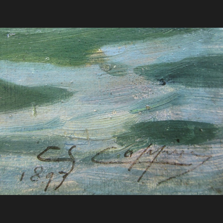 André-Charles COPPIER, Le Grand Canal à Venise, tableau - Galerie Cerca Trova, tableaux, dessins ...