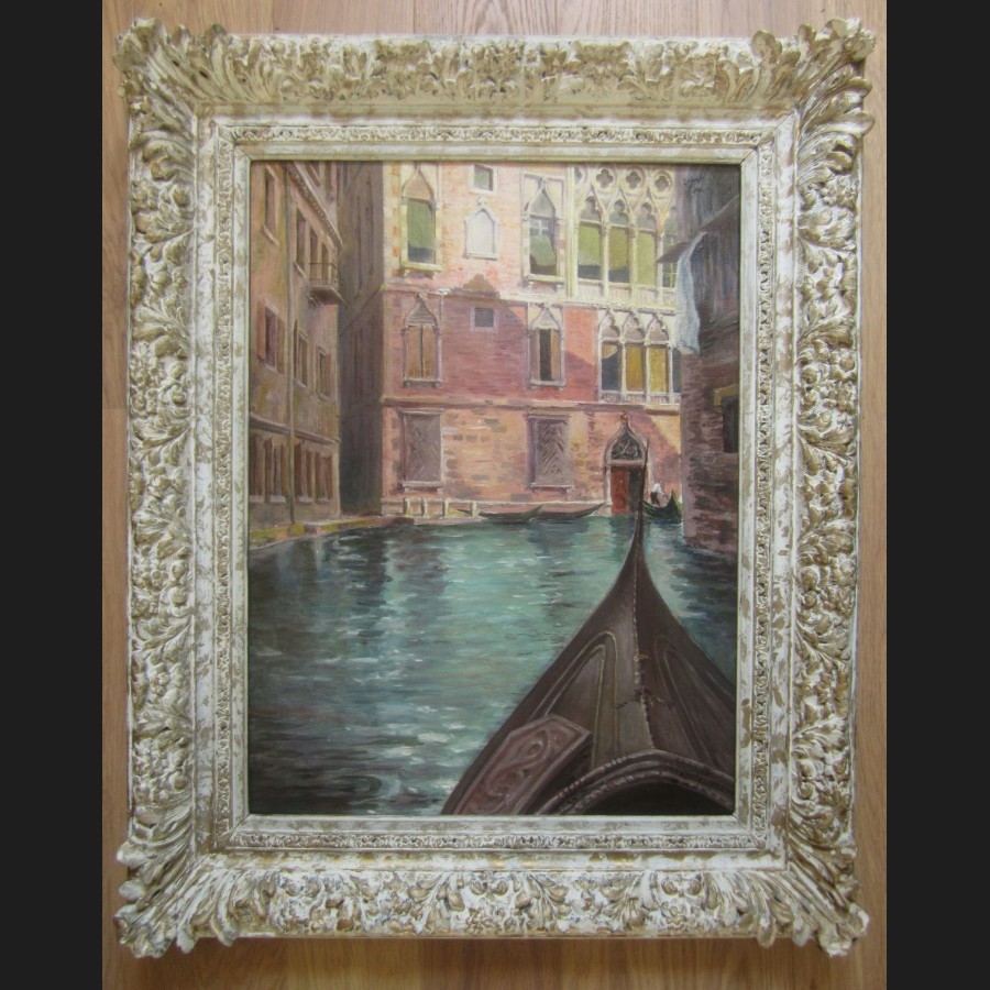 André TURIN, Canal à Venise, tableau - Galerie Cerca Trova, tableaux, dessins et estampes du ...