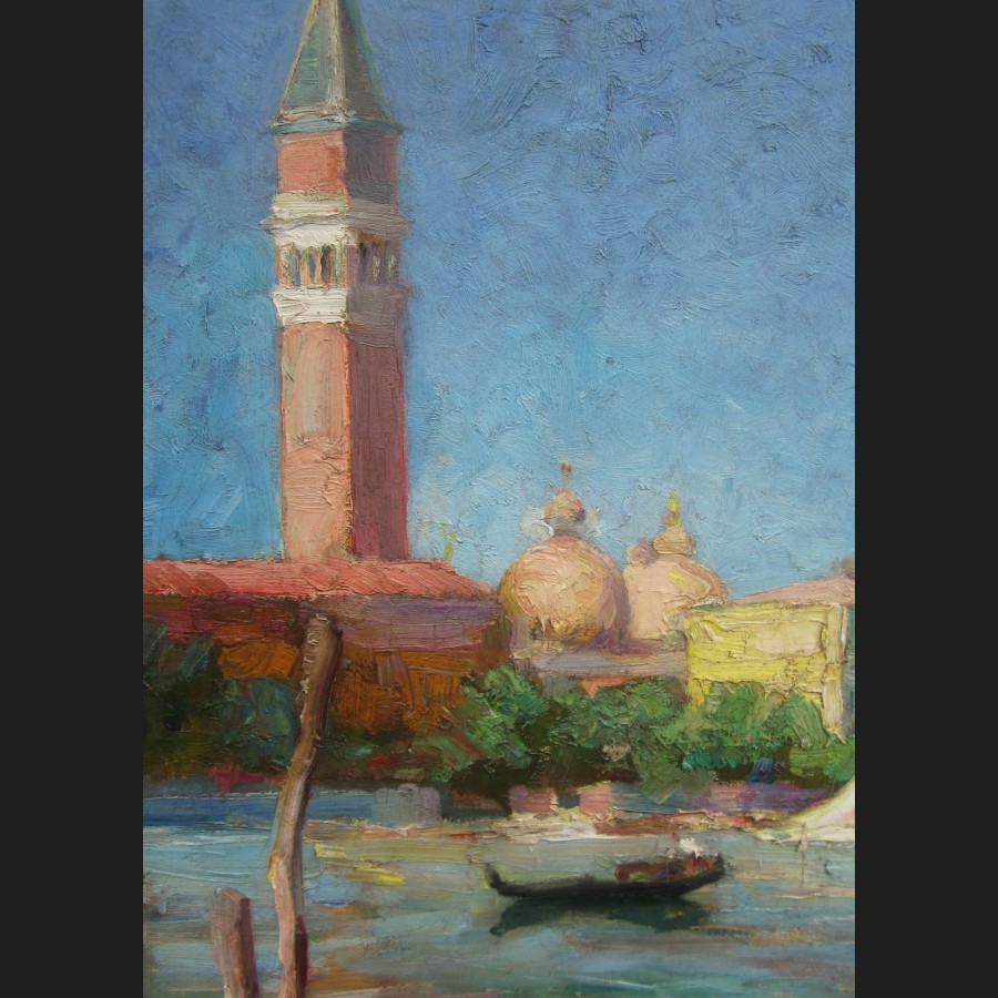 Eugène Nys, Vue de Venise, tableau - Galerie Cerca Trova, tableaux, dessins et estampes du ...